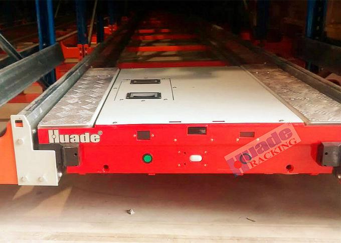Freezers Radio Shuttle Racking 2 Aisles Heavy Load Industrial Pallet ...